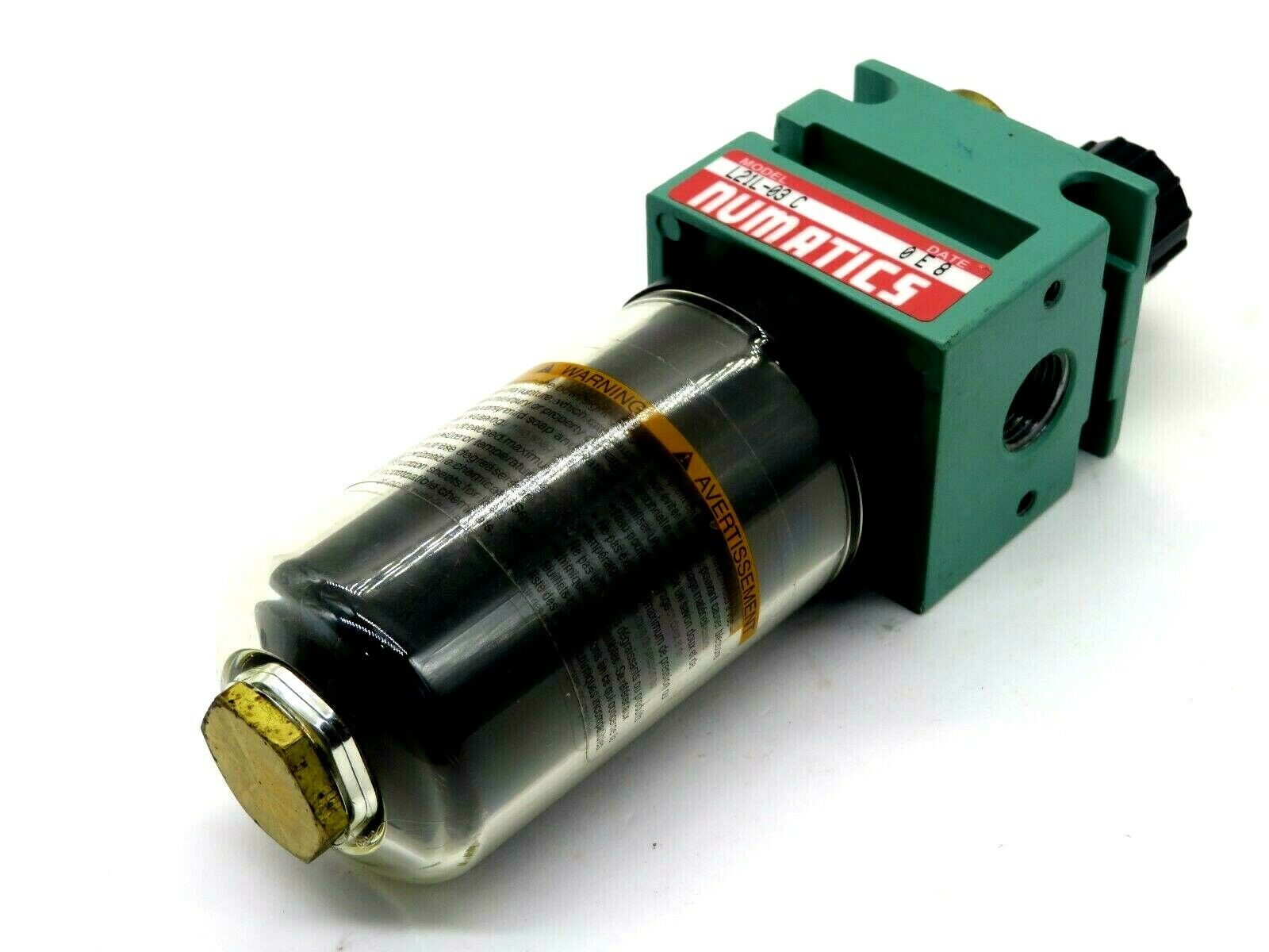 NEW NUMATICS L21L-03C PNEUMATIC LUBRICATOR L21L03C - SB Industrial ...