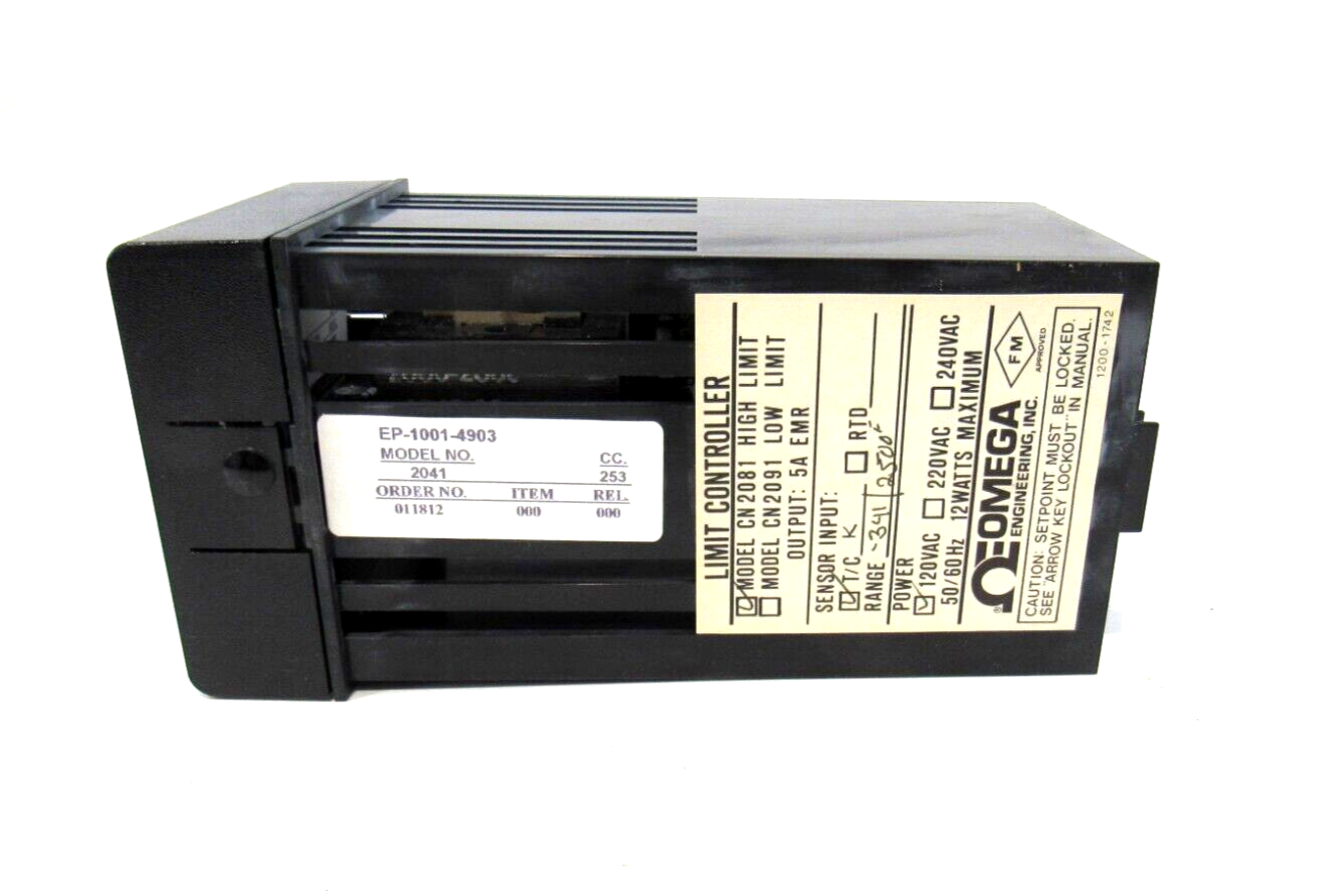 NEW OMEGA ENGINEERING CN2081KF TEMPERATURE CONTROLLER CN2081 - SB ...