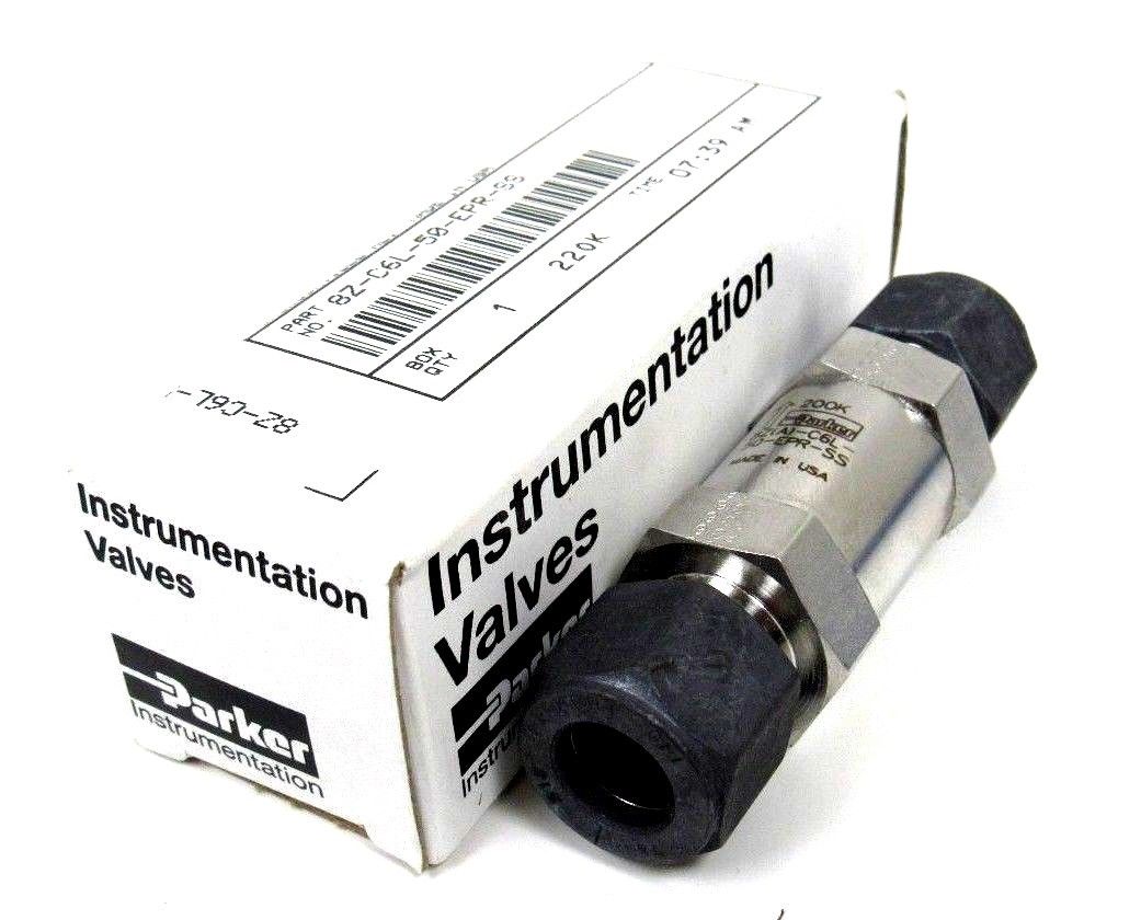NEW PARKER 8Z-C6L-50-EPR-SS CHECK VALVE 8ZC6L50EPRSS - SB Industrial ...