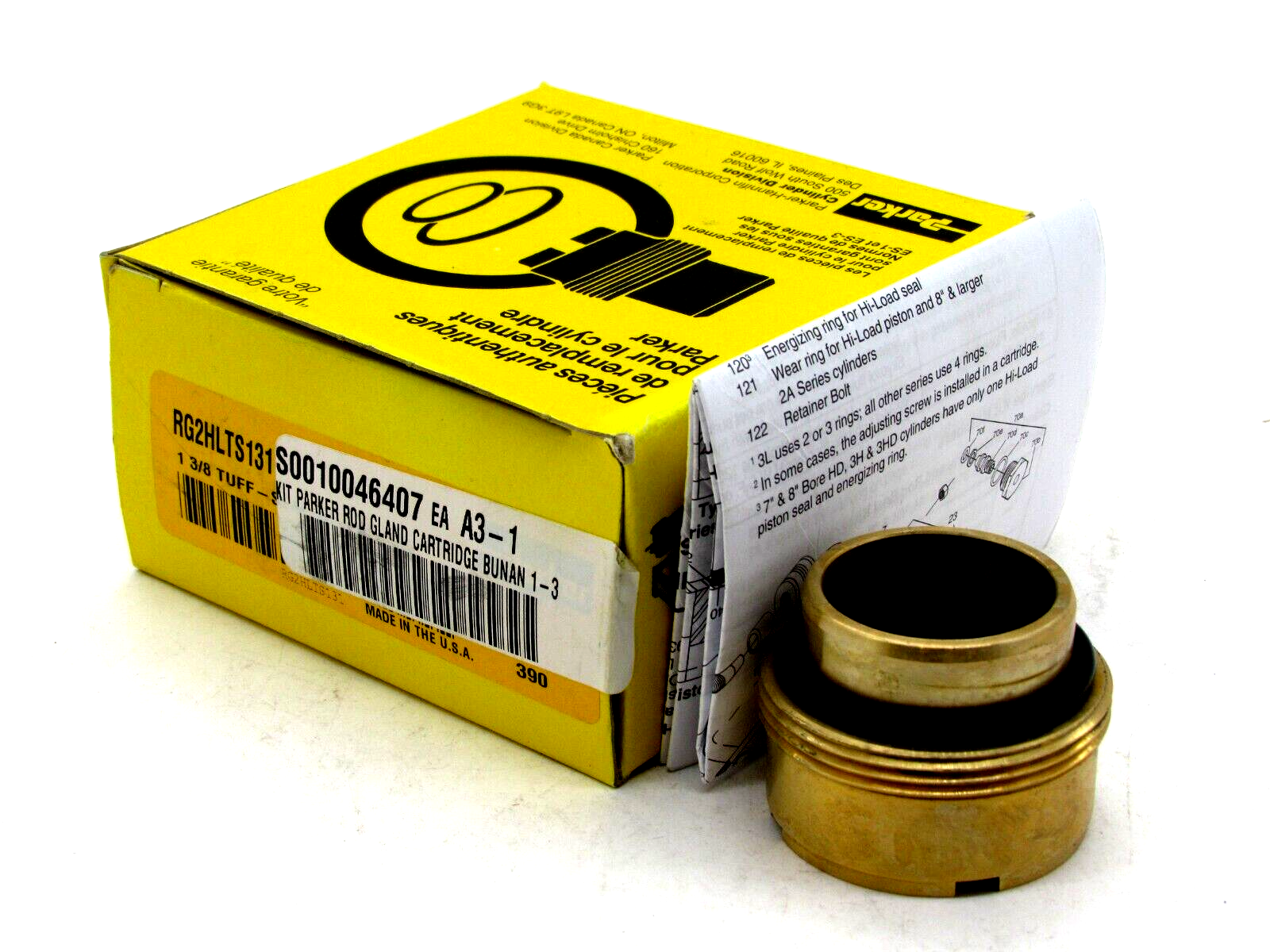 NEW PARKER RG2HLTS131 ROD GLAND SEAL KIT 1 3/8 - SB Industrial Supply, Inc.