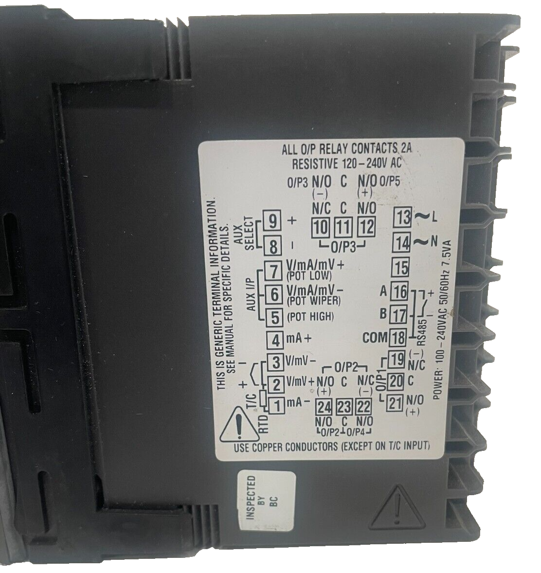 NEW PARTLOW P4101 1400+ DIGITAL TEMPERATURE CONTROLLER - SB Industrial ...