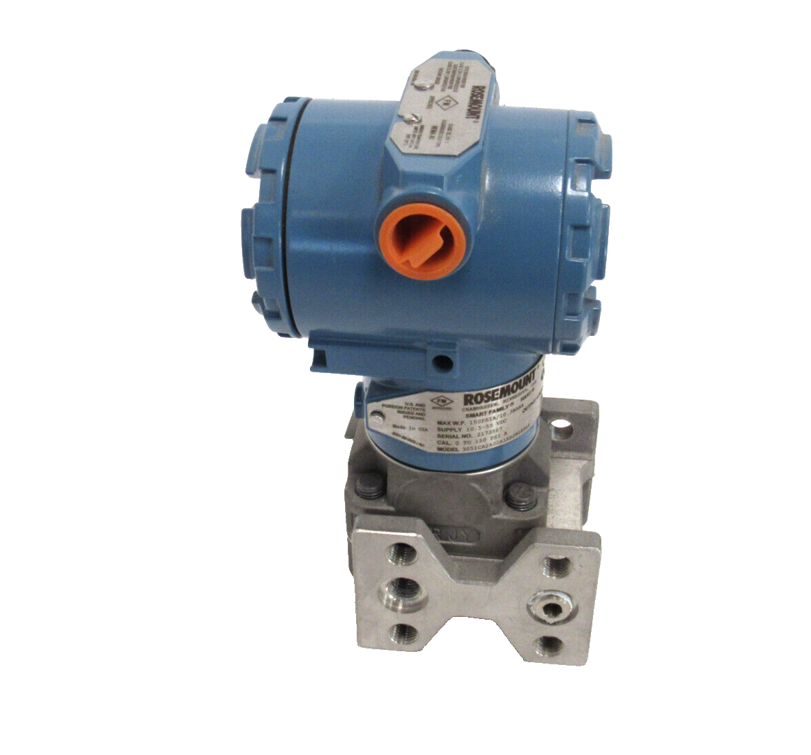 NEW ROSEMOUNT 3051CA2A02A1AH2B1E5L4 PRESSURE TRANSMITTER - SB ...