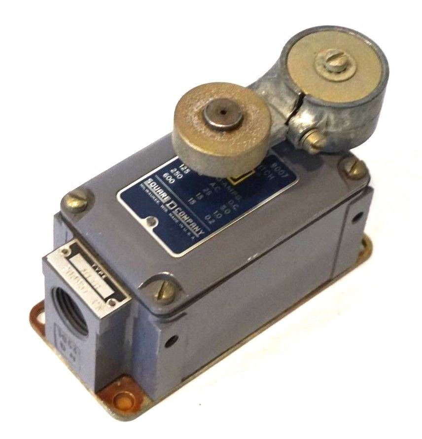 NEW SQUARE D 9007-M11B LIMIT SWITCH 125V 9007M11B - SB Industrial ...