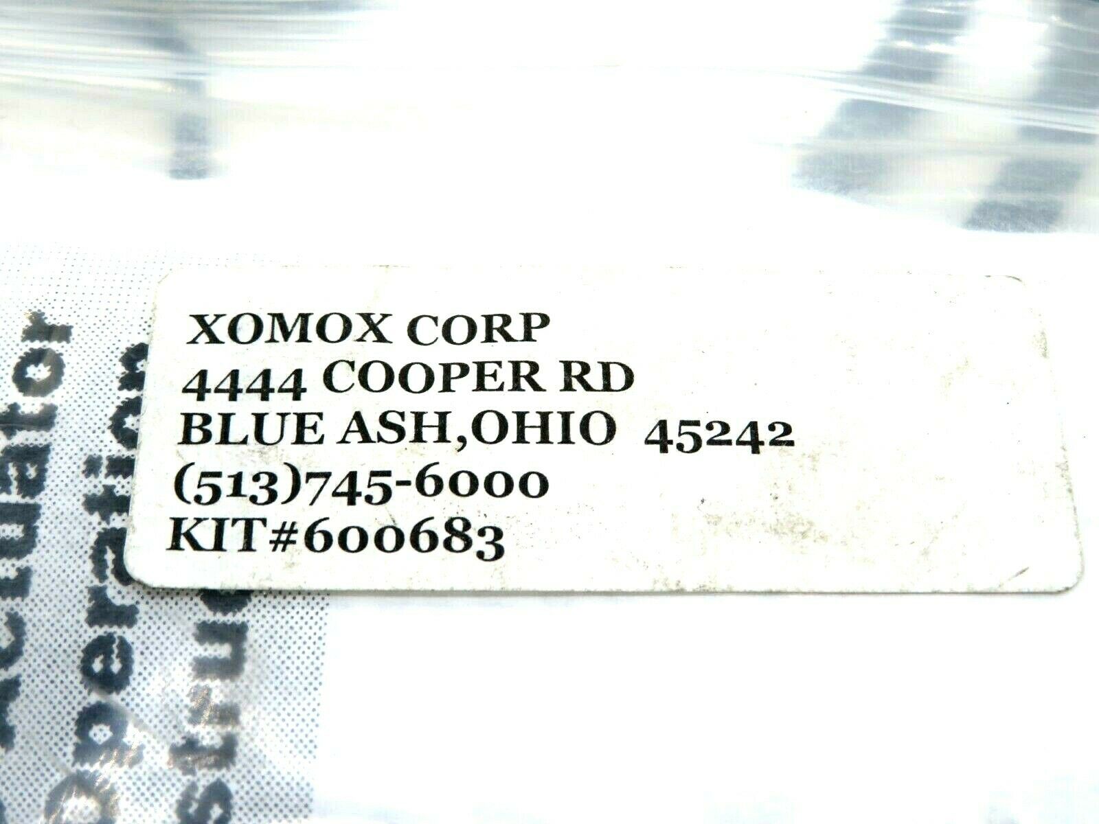 NEW XOMOX CORP. 600683 VALVE ACTUATOR KIT - SB Industrial Supply, Inc.