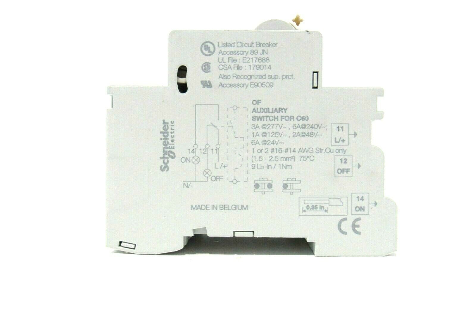 LOT OF 7 NEW SCHNEIDER ELECTRTIC 26925 AUXILIARY SWITCH - SB Industrial ...