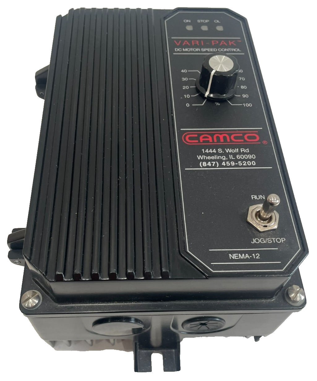 NEW CAMCO 92A61633010000 DC MOTOR SPEED CONTROL 115VAC 15.0A 50/60HZ ...