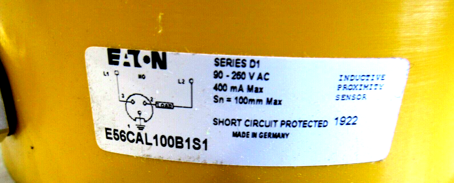 NEW EATON E56CAL100B1S1 PROXIMITY SWITCH SERIES D1 - SB Industrial ...