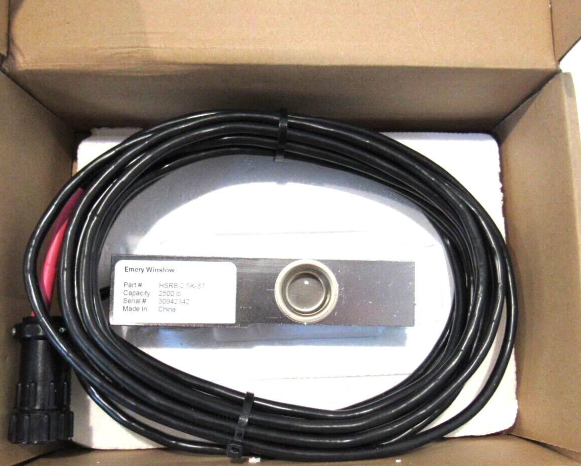 NEW EMERY WINSLOW HSRB-2.5K-S7 LOAD CELL HSRB25KS7 - SB Industrial ...