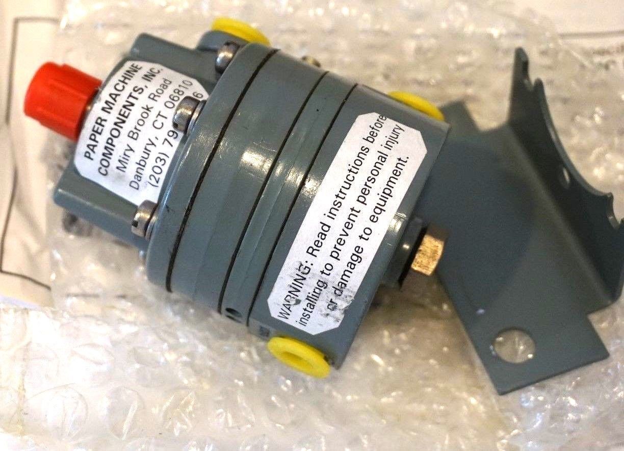 NEW PAPER MACHINE INC. VBR VOLUME BOOSTER RELAY 100 PSI MAX - SB ...