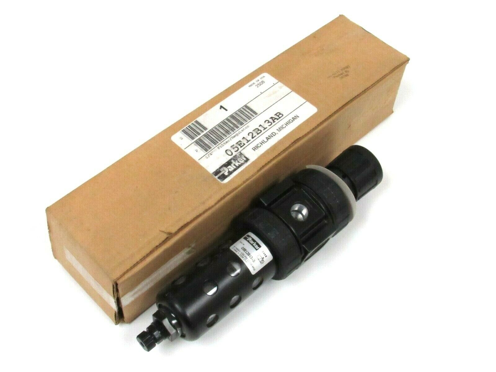 NEW PARKER 05E12B13AB 1/4" FILTER REGULATOR - SB Industrial Supply, Inc.