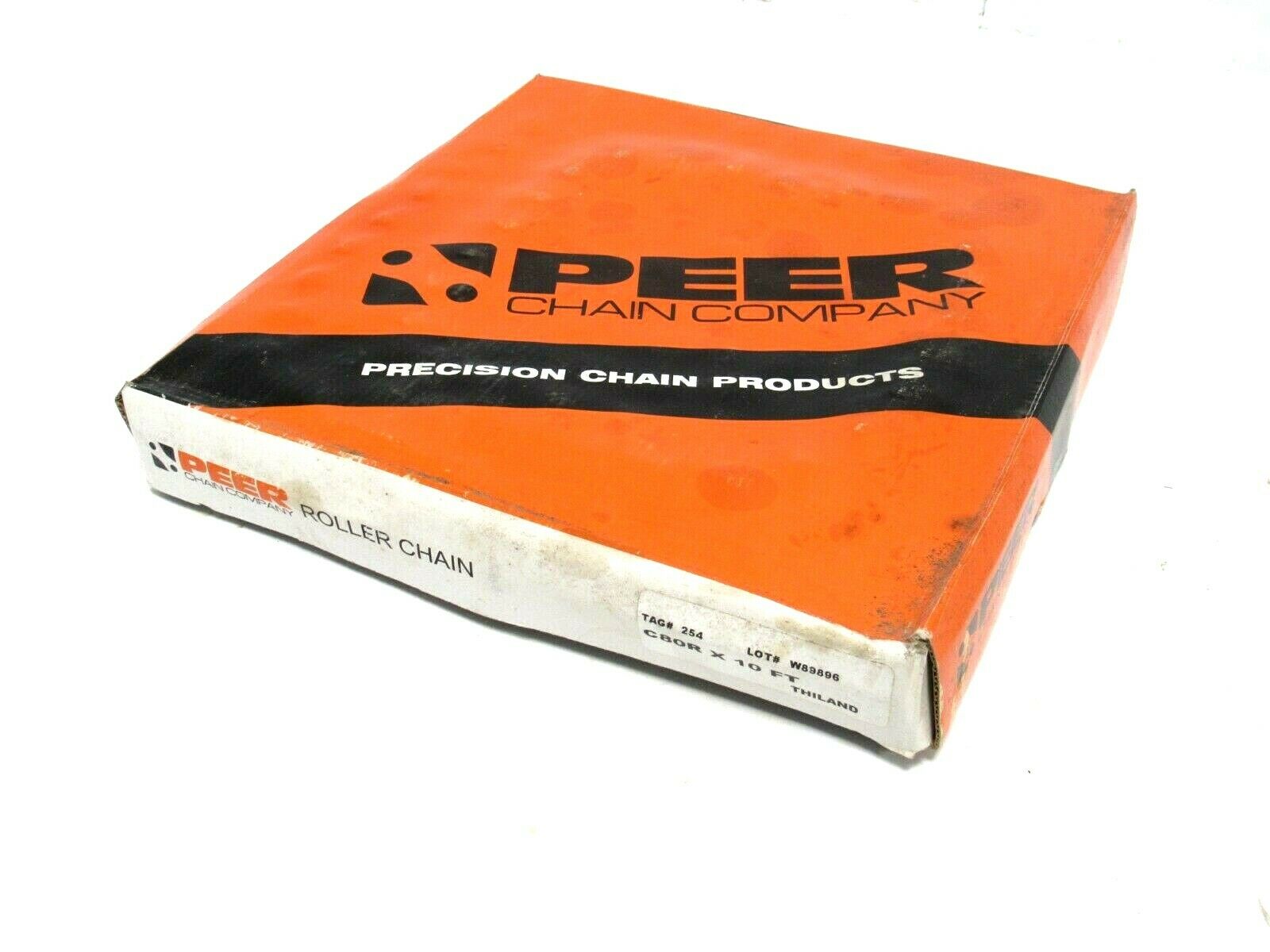 NEW PEER C80R ROLLER CHAIN C80R X 10FT - SB Industrial Supply, Inc.