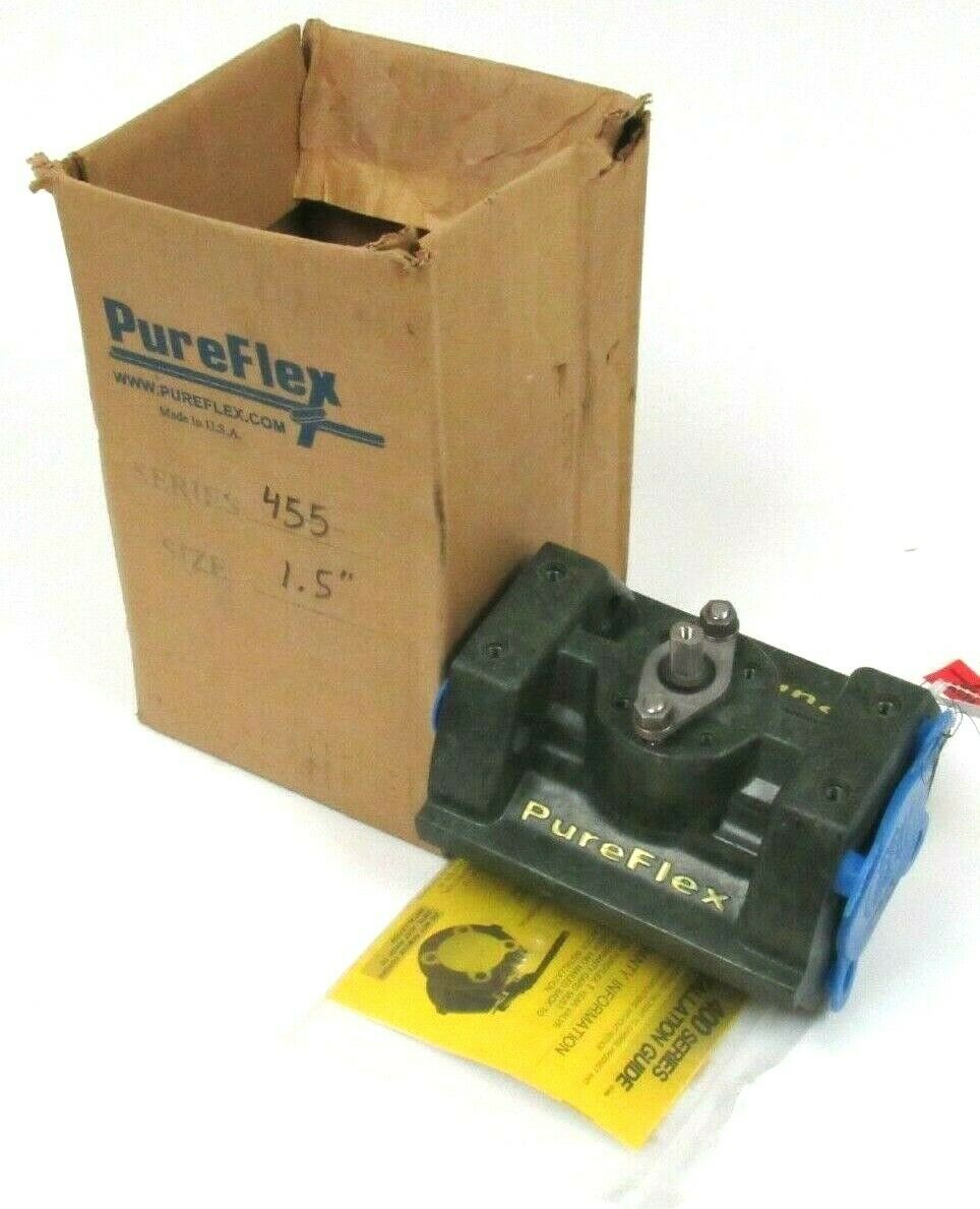 NEW PUREFLEX 455-15-A-01-0 455 SERIES 1.5" BALL VALVE - SB Industrial Supply, Inc.