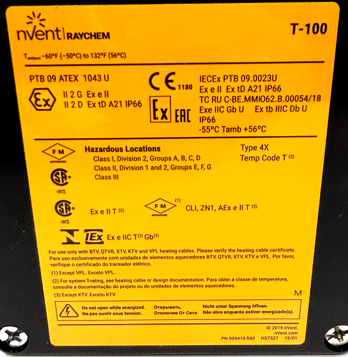 NEW RAYCHEM T-100 CONNECTION SPLICE/TEE KIT T100 - SB Industrial Supply ...