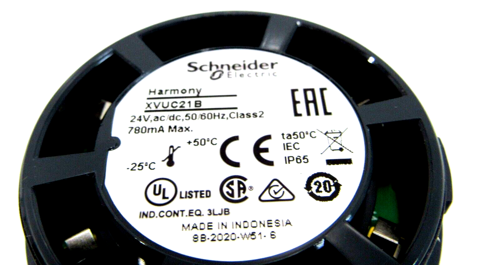 NEW SCHNEIDER ELECTRIC XVUC21B XVU BODY BLACK TOWER LIGHT - SB ...