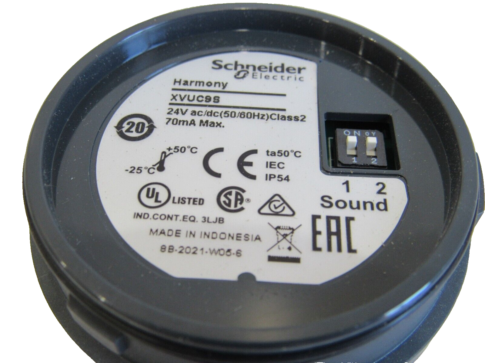 NEW SCHNEIDER ELECTRIC XVUC9S AUDIBLE SIGNAL BUZZER UNIT - SB ...