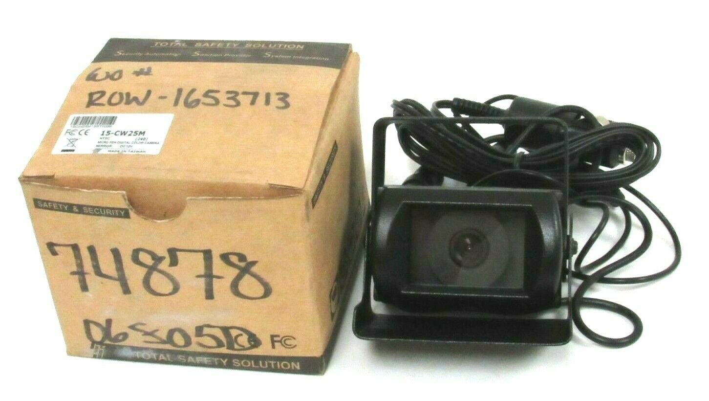 NEW TOTAL SAFETY SOLUTION 15-CW25M DIGITAL CAR REAR VIEW COLOR CAMERA ...