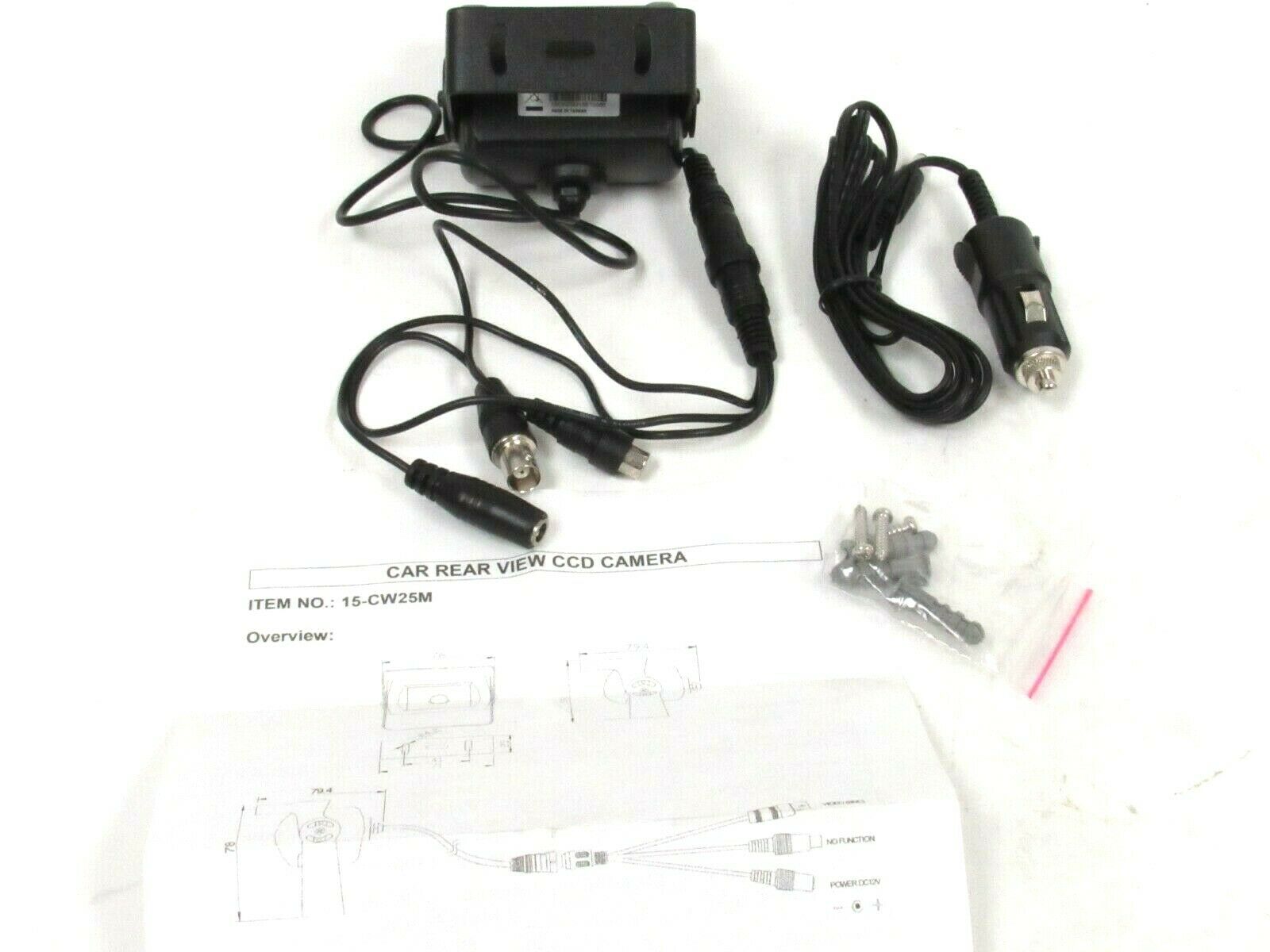 NEW TOTAL SAFETY SOLUTION 15-CW25M DIGITAL CAR REAR VIEW COLOR CAMERA ...