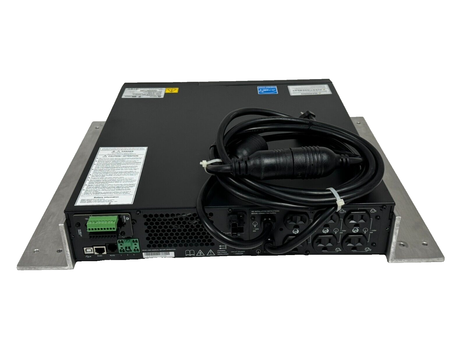 NEW VERTIV GXT5-2000LVRT2UXL RACK TOWER UPS W/ MP2-120C MicroPOD BYPASS ...