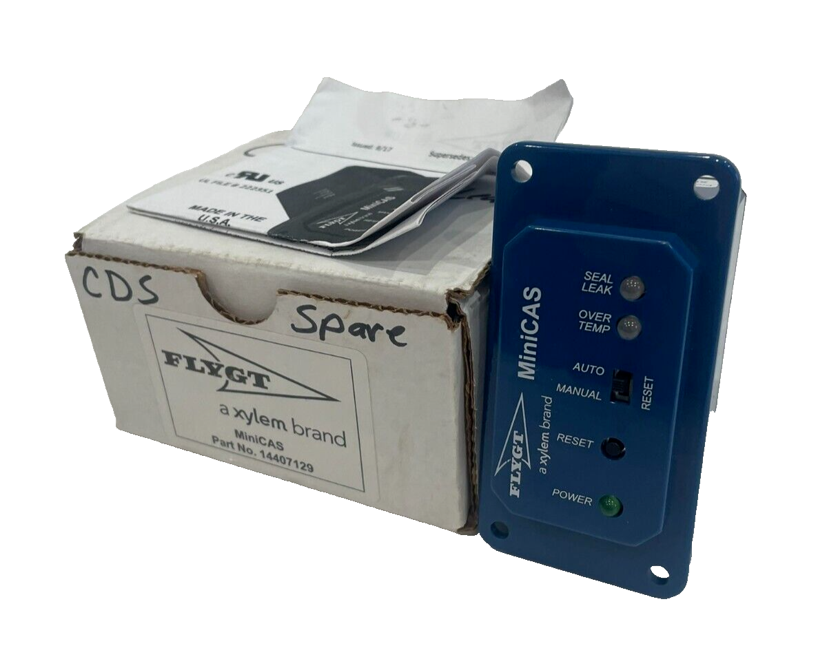 NEW XYLEM FLYGT 14-407129 MINICAS MONITORING RELAY 14407129 - SB ...