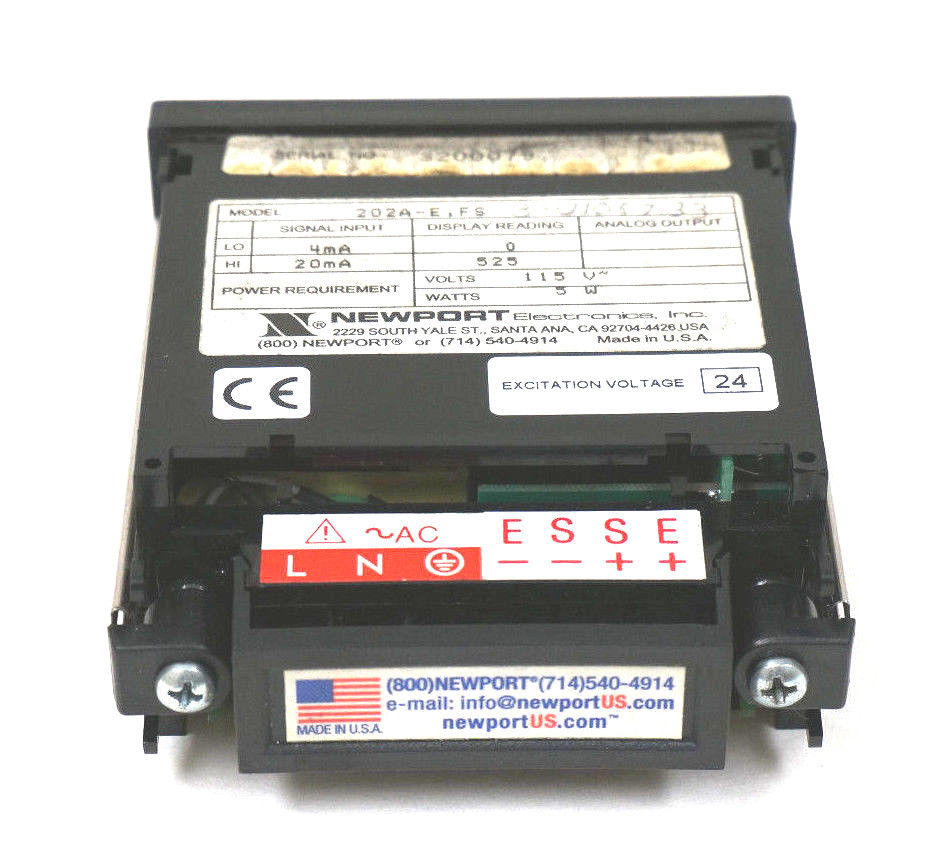 NEWPORT 202A-E PROCESS METER 202AE - SB Industrial Supply, Inc.