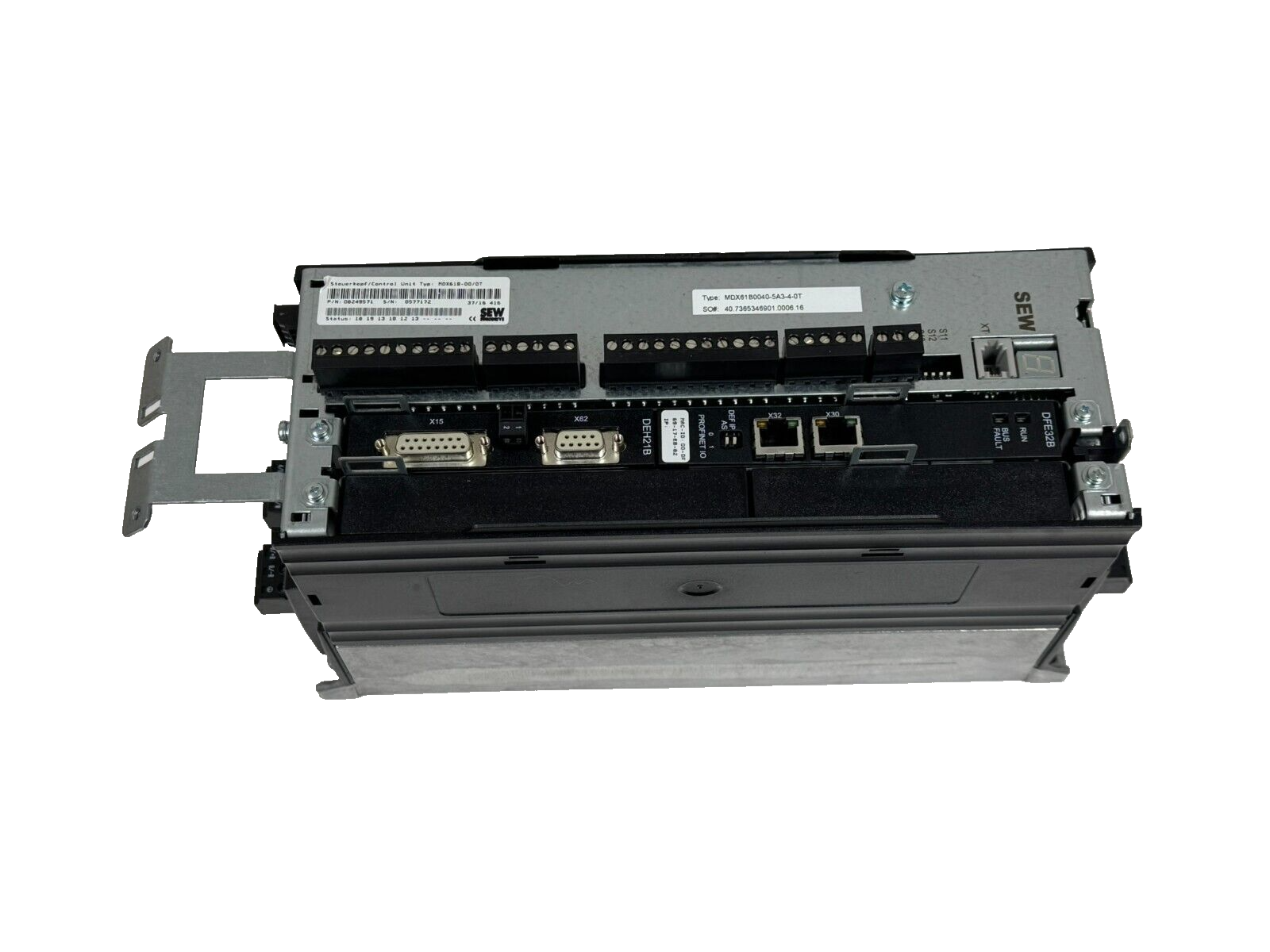 USED SEW EURODRIVE MDX61B0040-5A3-4-0T/DEH21B/DFE32B MOVIDRIVE MDX61B ...