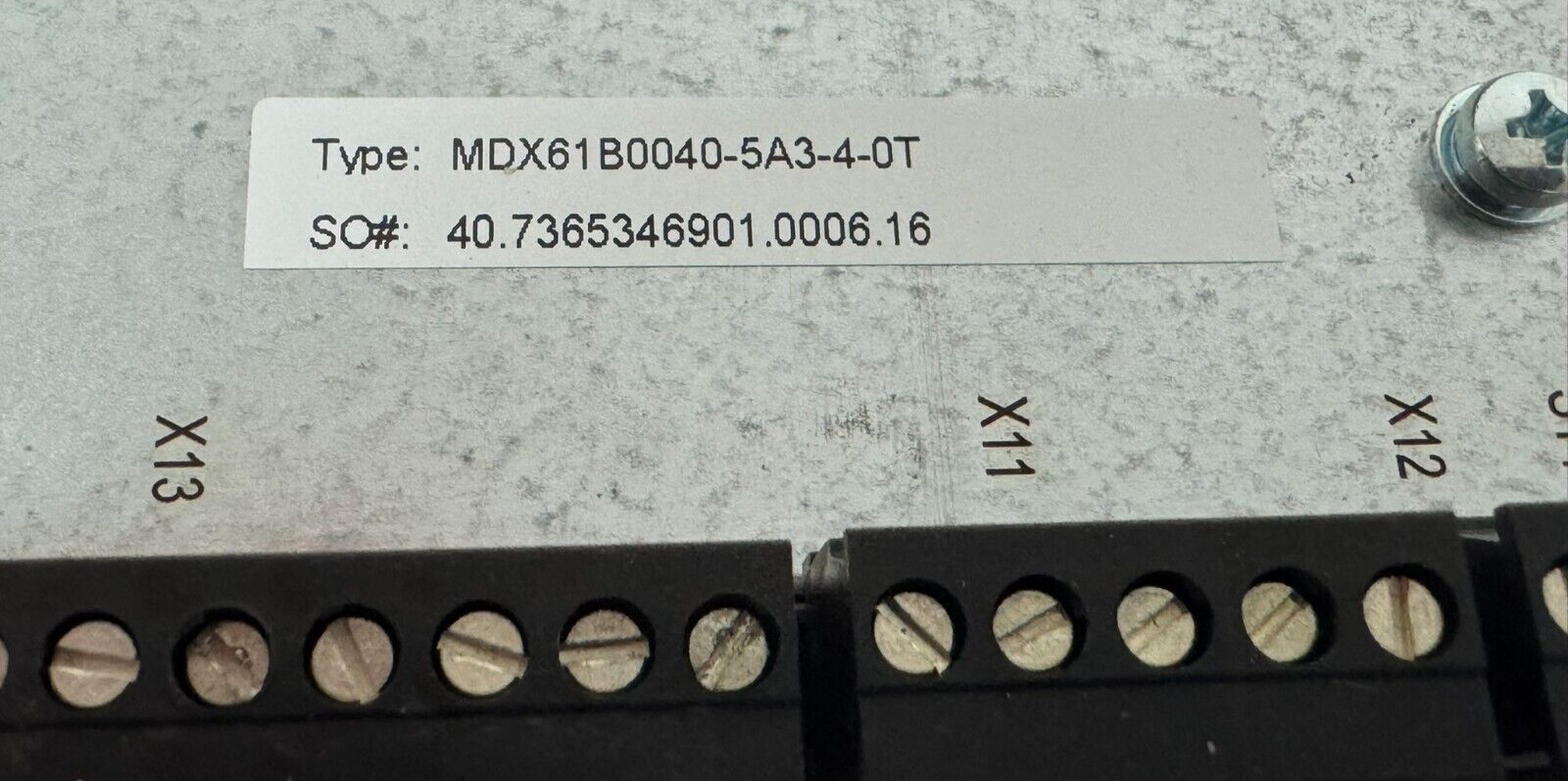 USED SEW EURODRIVE MDX61B0040-5A3-4-0T/DEH21B/DFE32B MOVIDRIVE MDX61B ...