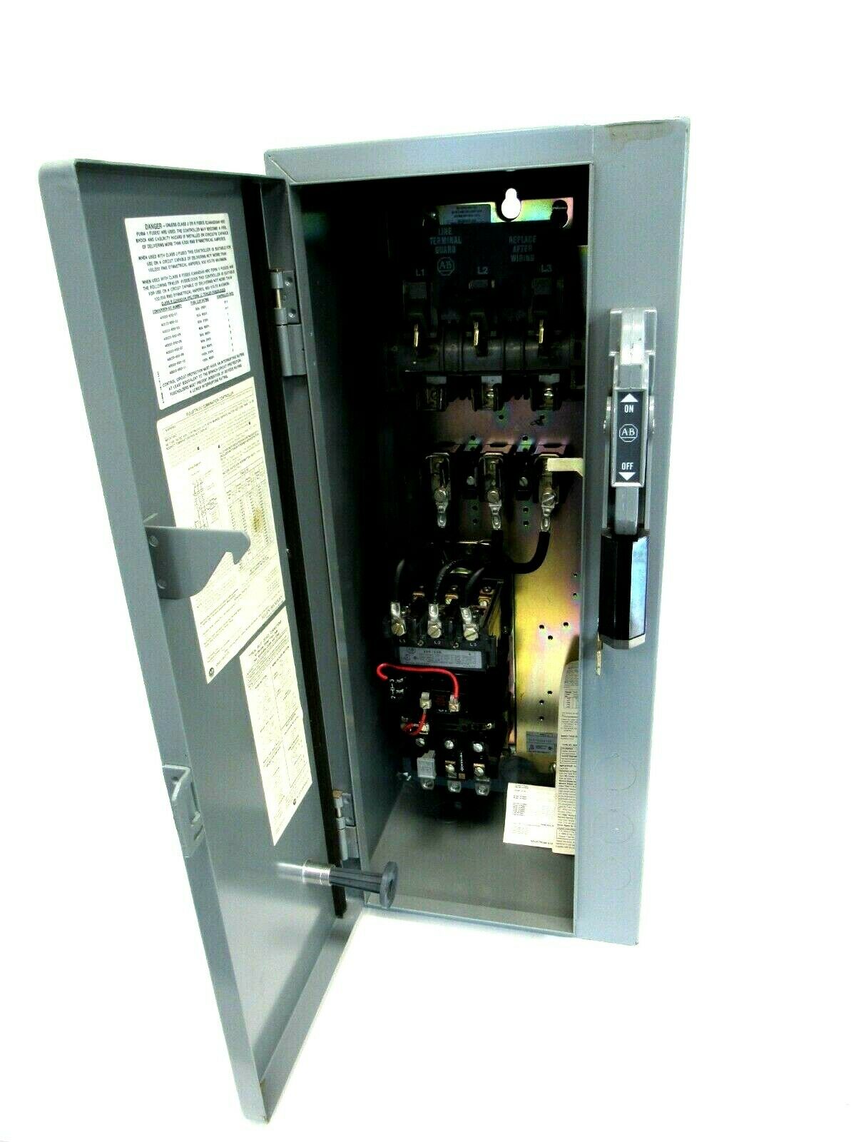 NEW ALLEN BRADLEY 512-CAAD-25 COMBINATION MOTOR CONTROLLER SER B SIZE 2 ...