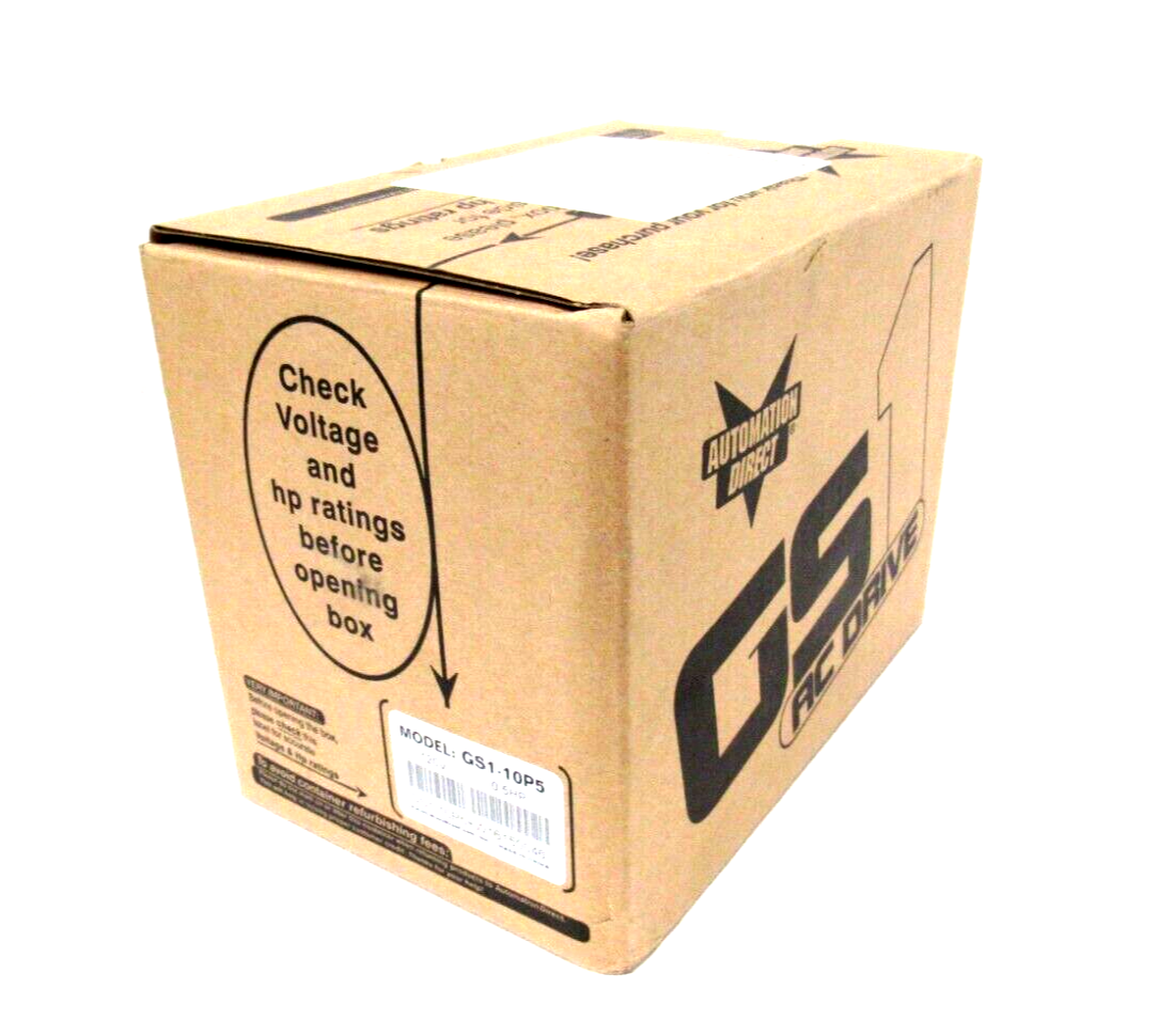NEW AUTOMATION DIRECT GS1-10P5 AC DRIVE GS110P5 - SB Industrial Supply ...
