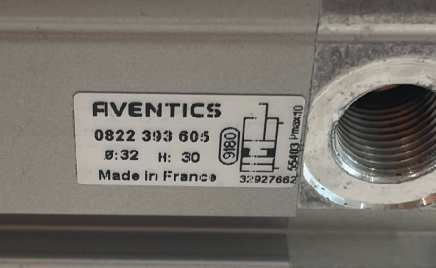 NEW BOSCH AVENTICS 0822 393 605 PNEUMATIC CYLINDER 0822393605 - SB Industrial Supply, Inc.