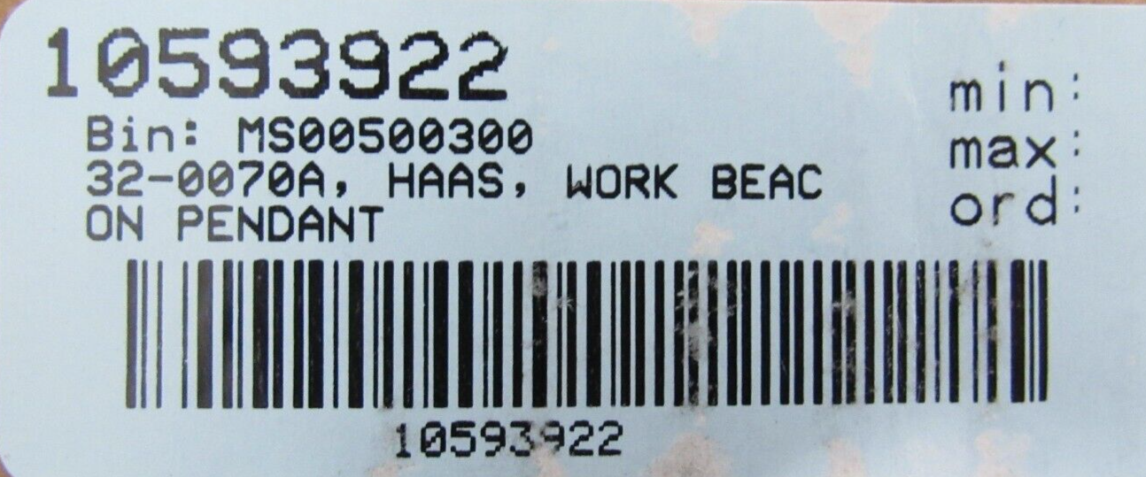 NEW HAAS 32-0070A SENSOR 320070A 10593922 - SB Industrial Supply, Inc.