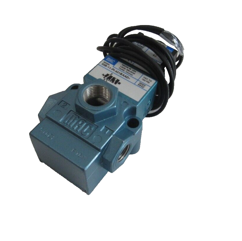 NEW MAC VALVES 55B-11-PI-421BAAD SOLENOID VALVE 55B11PI421BAAD - SB ...