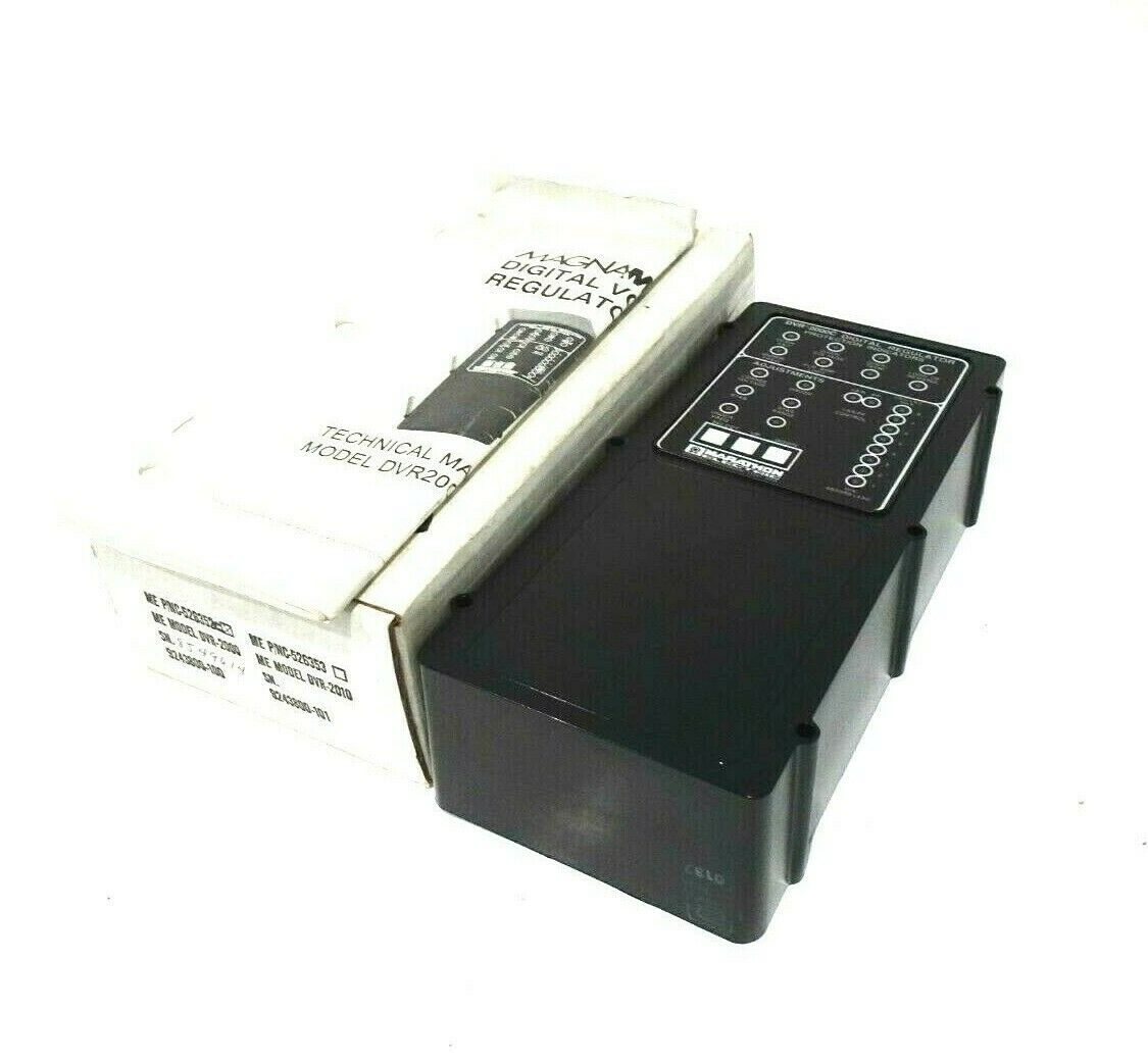 NEW MARATHON ELECTRIC MODEL DVR-2000 DIGITAL VOLTAGE REGULATOR 526352 ...