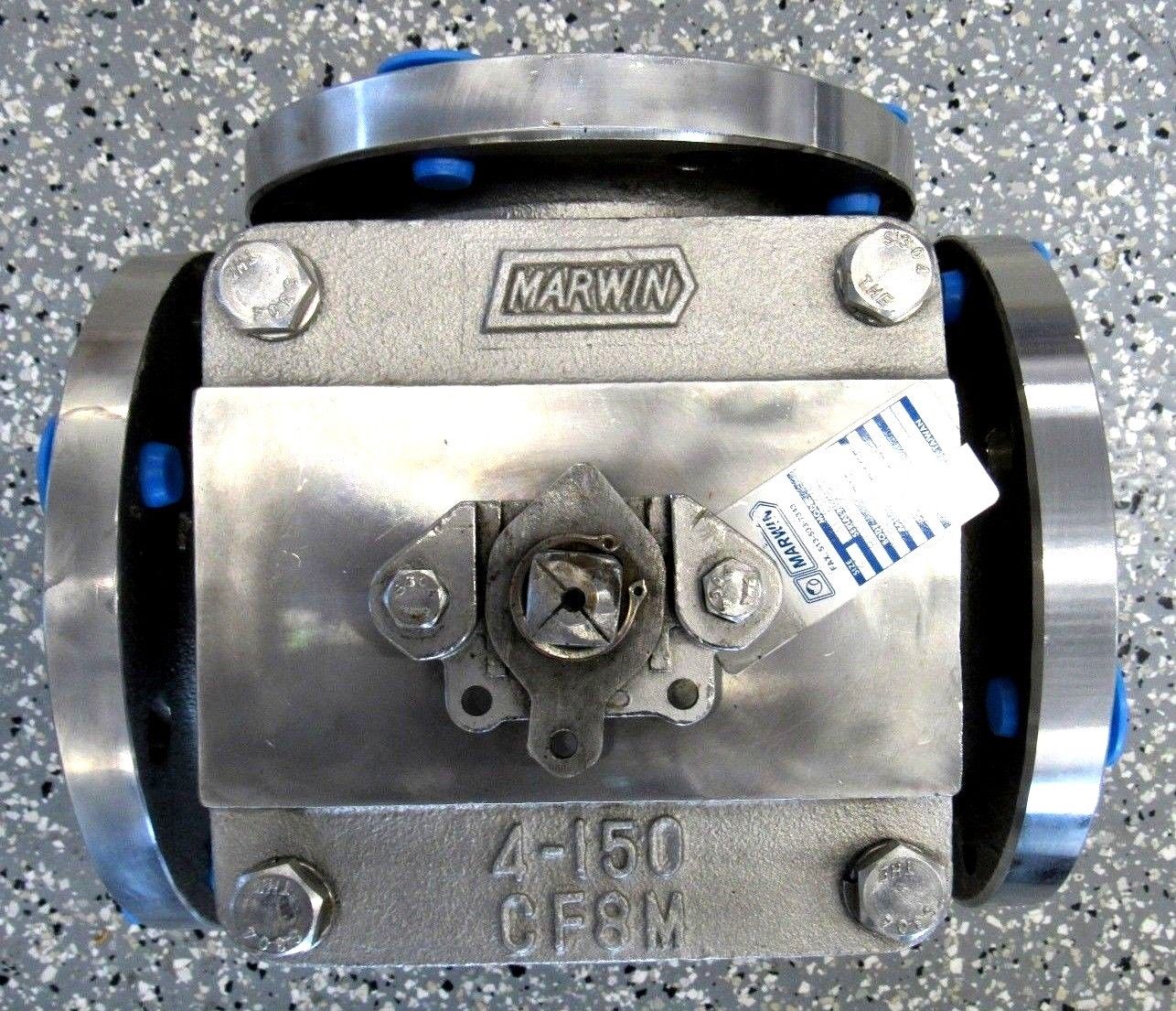 NEW MARWIN 3T-2333FT BALL VALVE 3T2333FT CF8M 4" - SB Industrial Supply ...