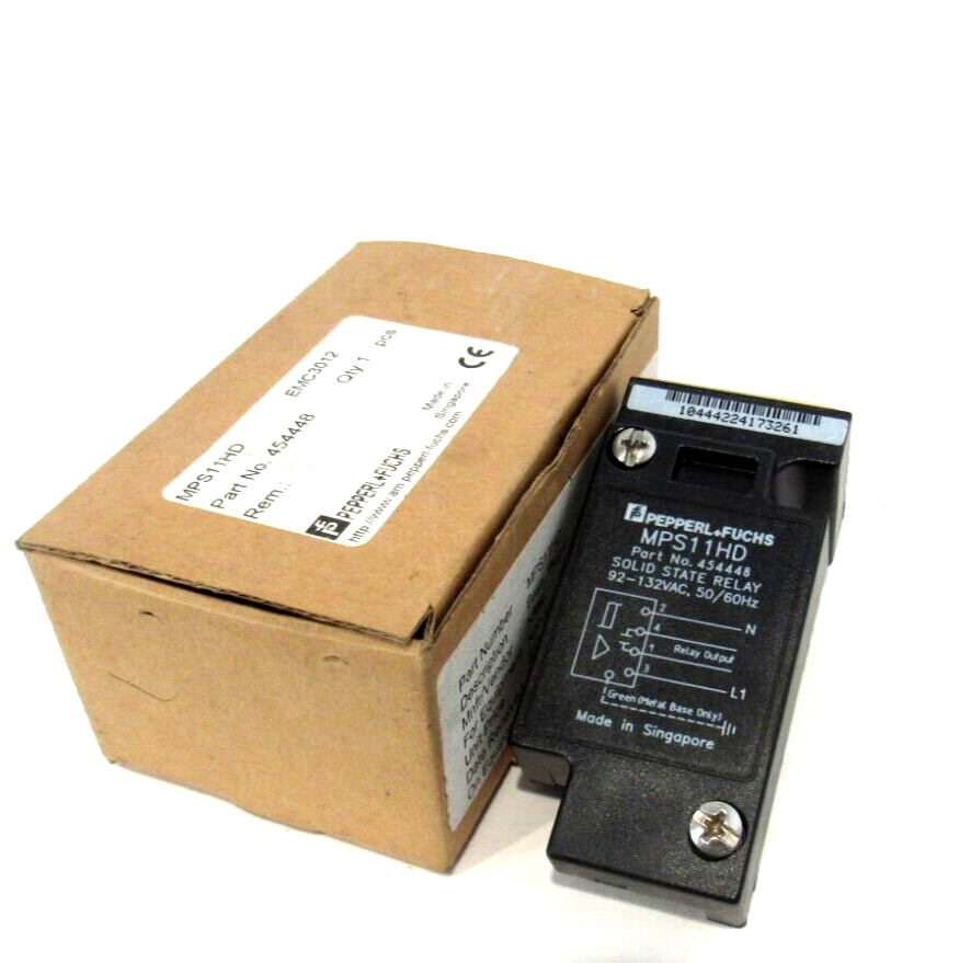 NEW PEPPERL+FUCHS MPS11HD BASE MODULE 454448 - SB Industrial Supply, Inc.