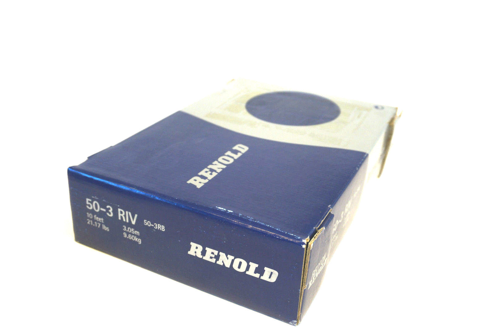 NEW RENOLD CHAIN 50-3RIV 10' CHAIN 503RIV - SB Industrial Supply, Inc.