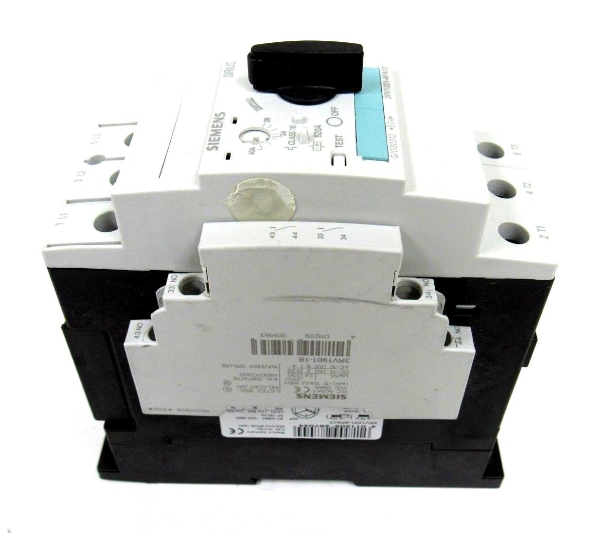 NEW SIEMENS 3RV1031-4FA10 CIRCUIT BREAKER 3RV10314FA10 - SB Industrial ...