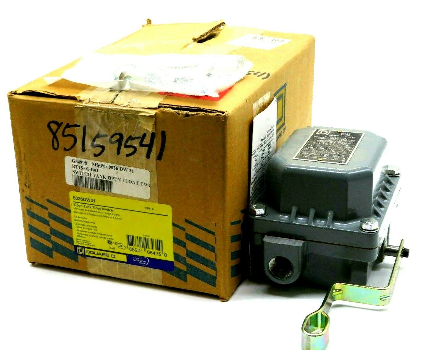 NEW SQUARE D 9036DW31 OPEN TANK FLOAT SWITCH - SB Industrial Supply, Inc.