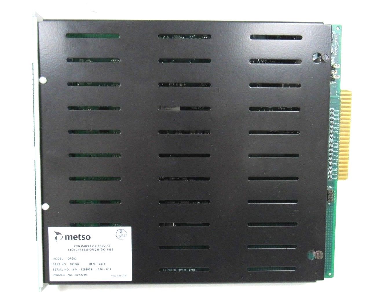 NEW VALMET - METSO IOP303 INPUT MODULE 181504 - SB Industrial Supply, Inc.