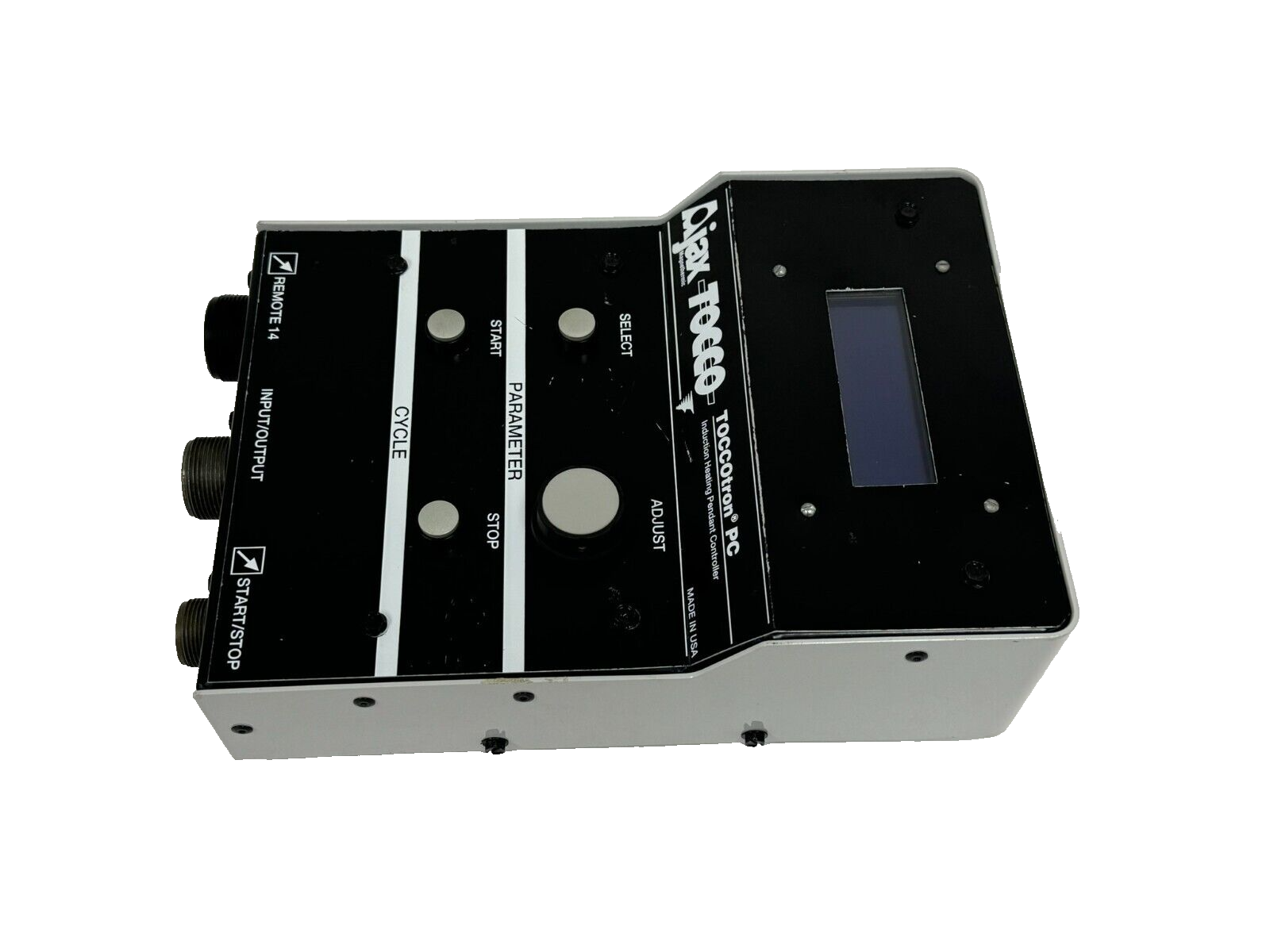 USED AJAX TOCCO IH/PC TOCCOtron PC INDUCTION HEATING PENDANT CONTROLLER ...