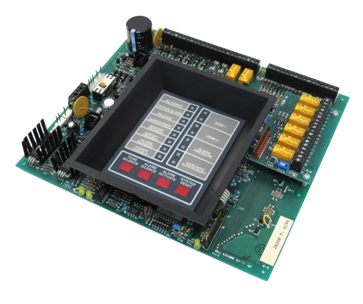 USED NOTIFIER 4XAMB ALARM CONTROL BOARD 4XVB - SB Industrial Supply, Inc.