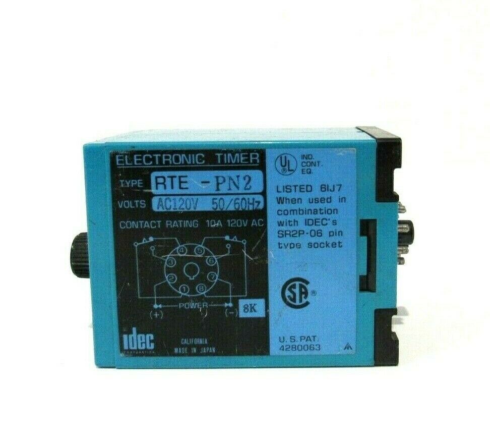 LOT OF 3 USED IDEC RTE-PN2 TIMING RELAYS RTEPN2 - SB Industrial Supply ...