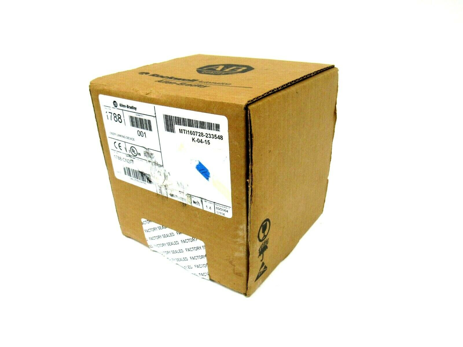 NEW ALLEN BRADLEY 1788-CN2FF CONTROLNET TO FIELDBUS MODULE SER A ...