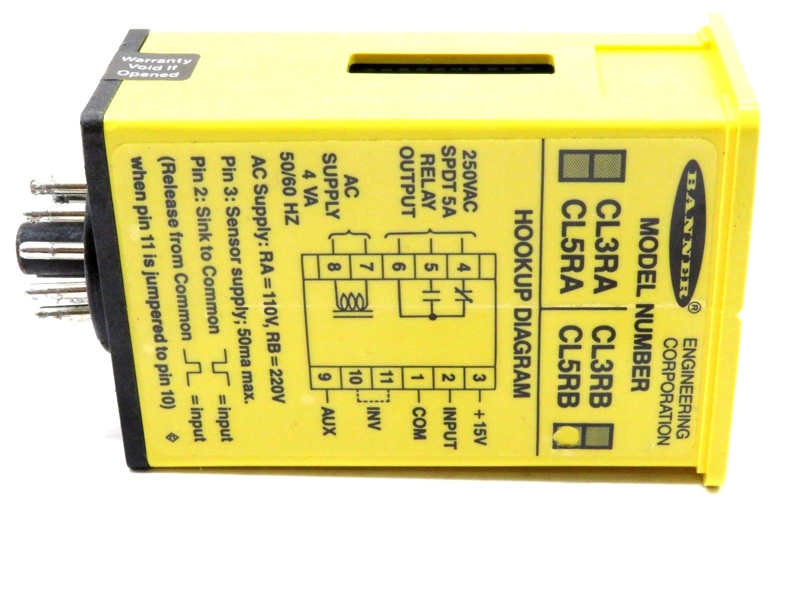 NEW BANNER ENGINEERING CL5RB LOGIC MODULE - SB Industrial Supply, Inc.