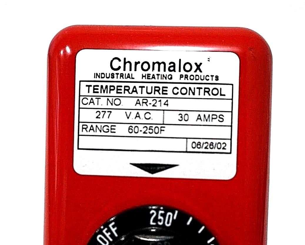 NEW CHROMALOX AR-214 TEMPERATURE CONTROLLER AR214 - SB Industrial Supply, Inc.