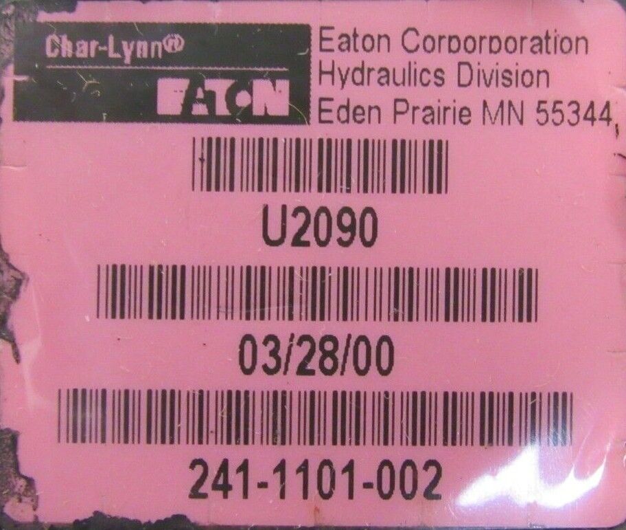 NEW EATON 241-1101-002 STEERING CONTROL UNIT 2411101002 - SB Industrial ...