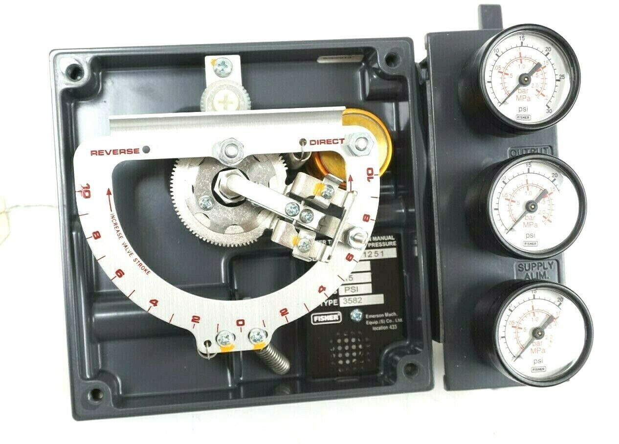 NEW FISHER FS3582-10 3582 VALVE POSITIONER FS358210 - SB Industrial ...