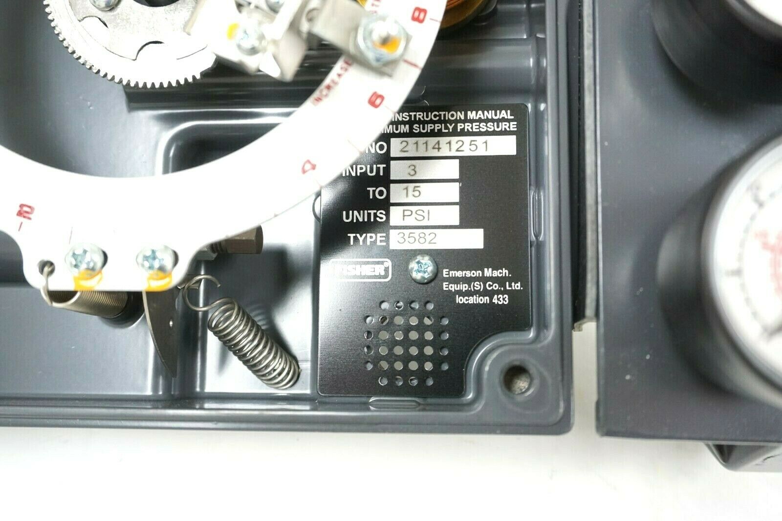 NEW FISHER FS3582-10 3582 VALVE POSITIONER FS358210 - SB Industrial ...