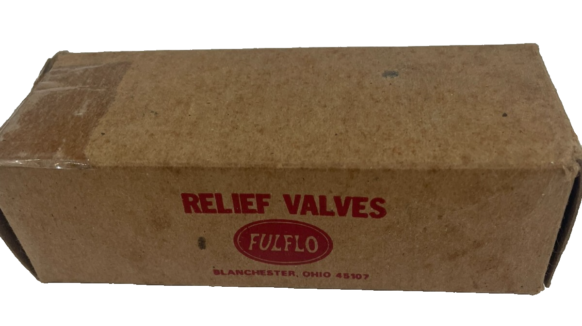 NEW FULFLO 100S 200S RELIEF VALVE 3/8" WCB 100S200S - SB Industrial ...