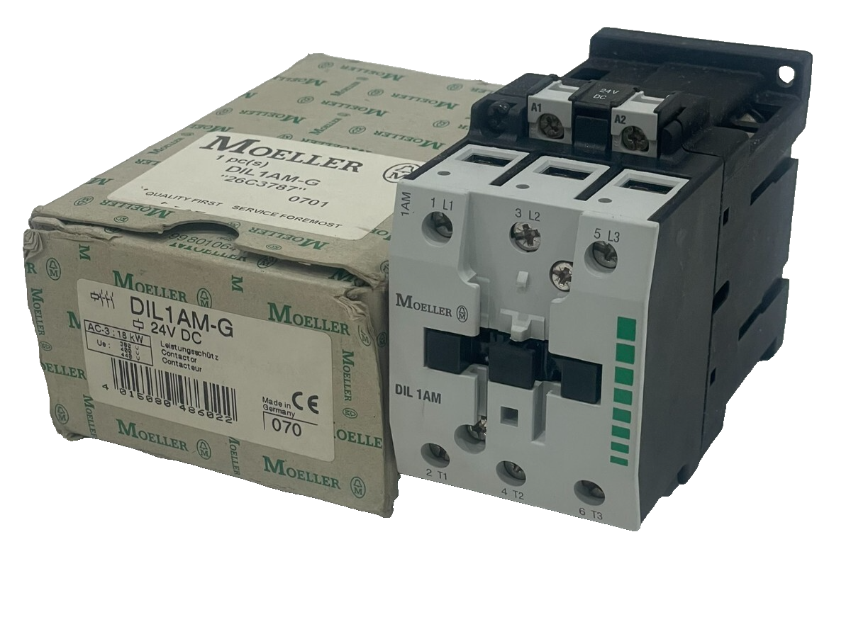 NEW MOELLER DIL1AM-G CONTACTOR 24VDC DIL1AMG - SB Industrial Supply, Inc.