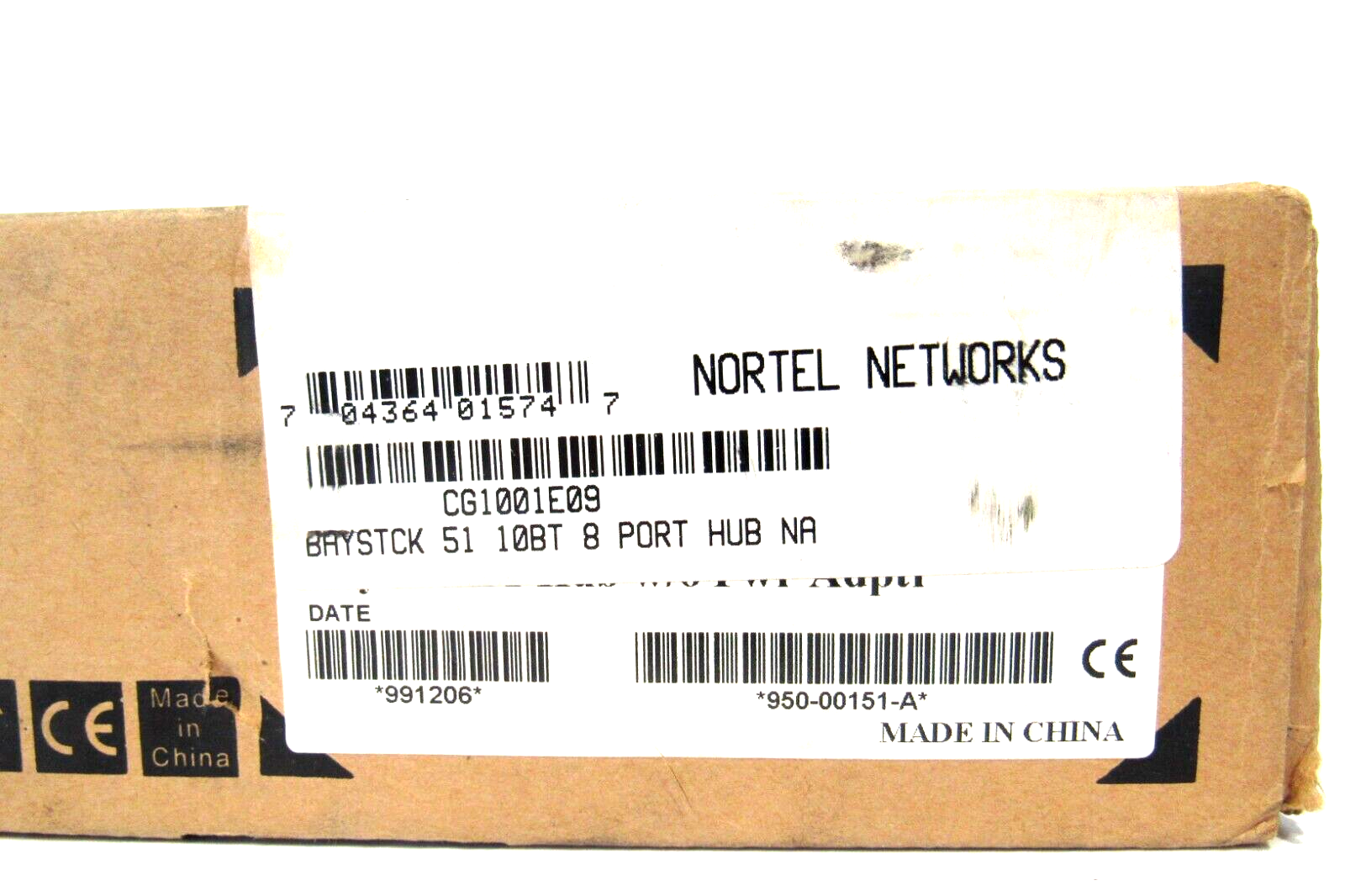 NEW NORTEL / BAY NETWORKS CG1001E09 8 PORT HUB - SB Industrial Supply, Inc.